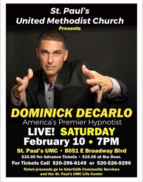 HYPNOVIDEO - Famed Hypnotist Dominick DeCarlo - GayTucson.com - Tucson ...