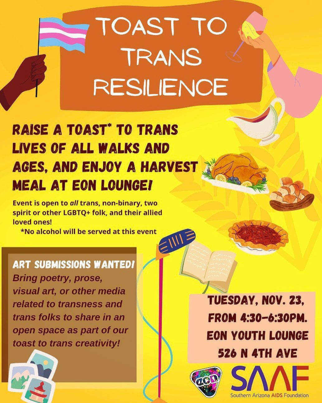 Toast to Trans Resilience - GayTucson.com - Tucson Gay Bars, Gay Tucson ...